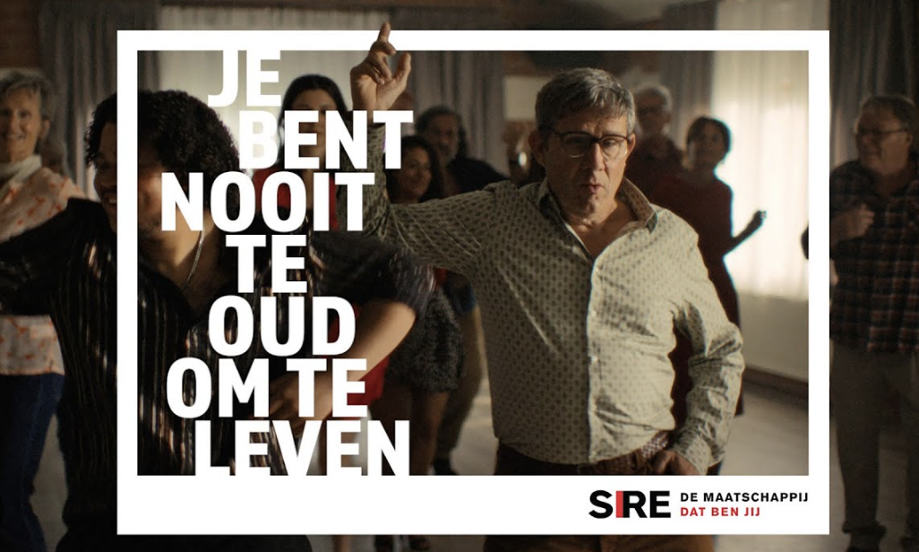 SIRE lanceert campagne over ouder worden: ‘Je bent nooit te oud om te ...